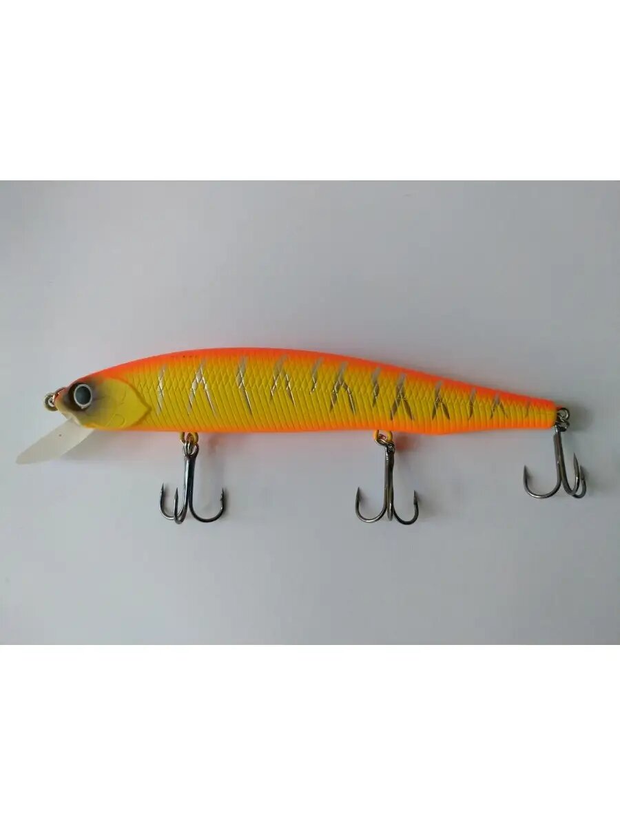 Воблер SHARADO 125F Minnow, минноу, плавучесть Suspender, до 1м