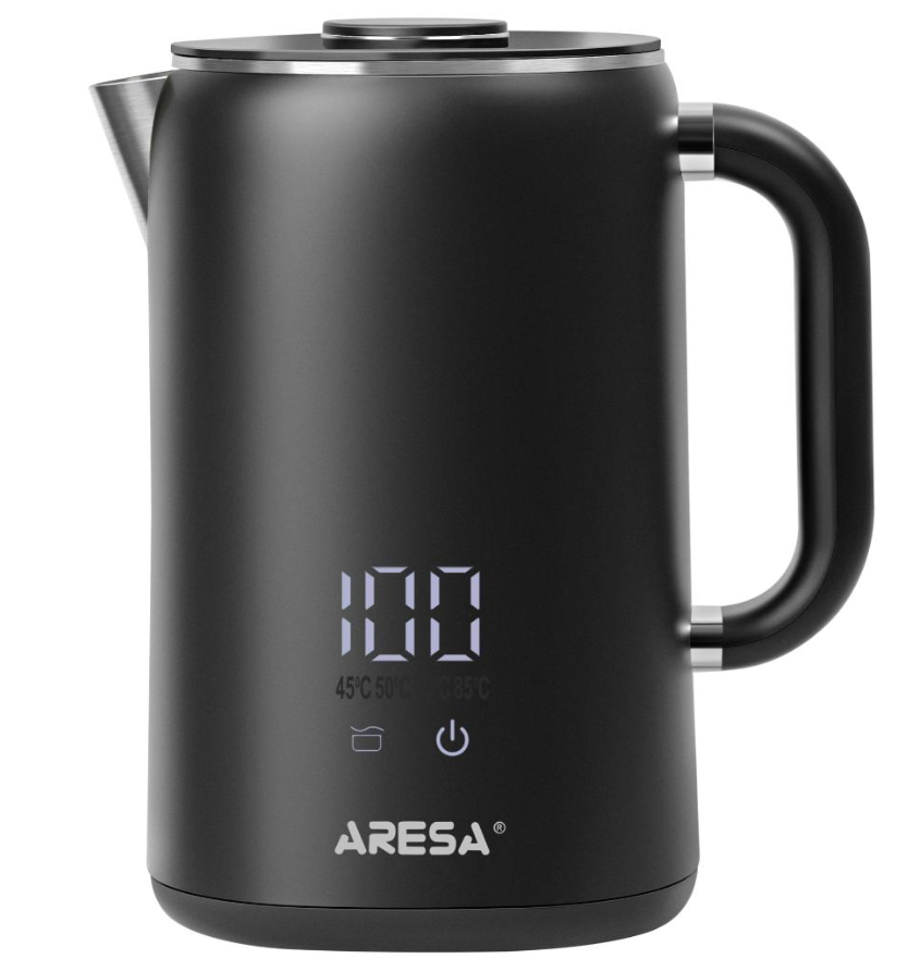 Чайник Aresa AR-3482 1,5л, 1700Вт, двойные стенки