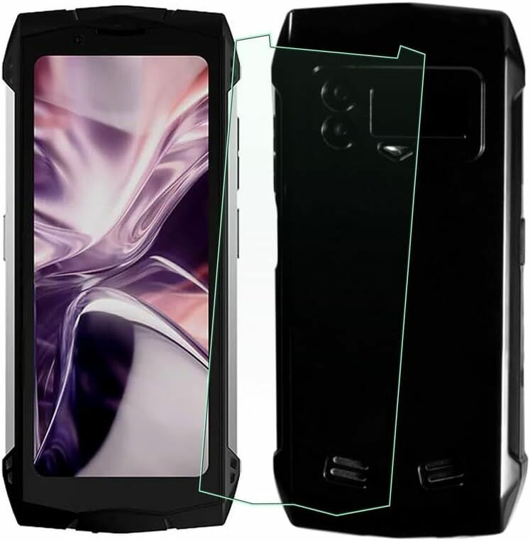 Прозрачный противоударный чехол MyPads для Doogee Smini 4.5" (Doogee S mini)