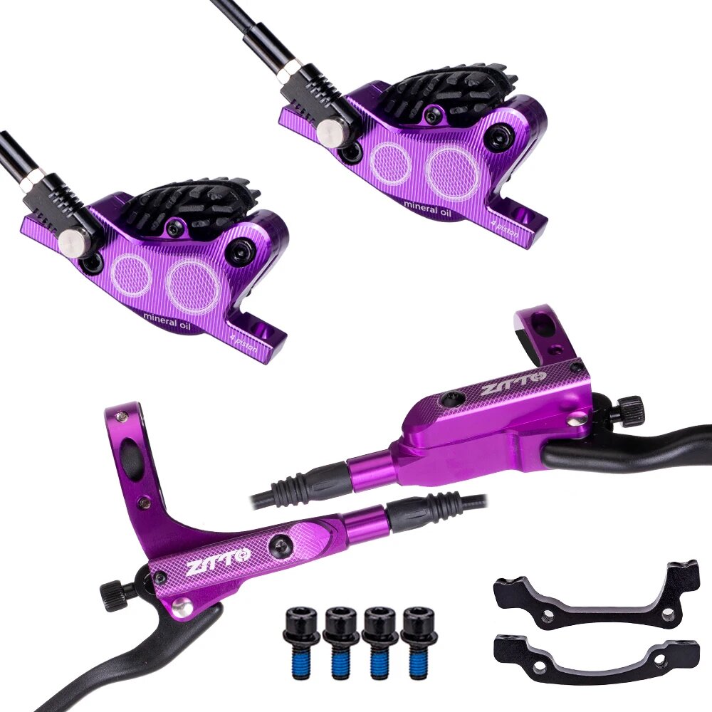 ZTTO M840 Фиолетовый гидравлический дисковый тормоз (пара)