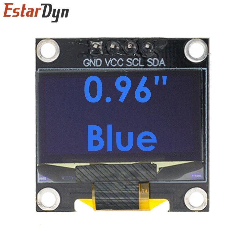 0.96" OLED дисплей Estardyn Black-Blue