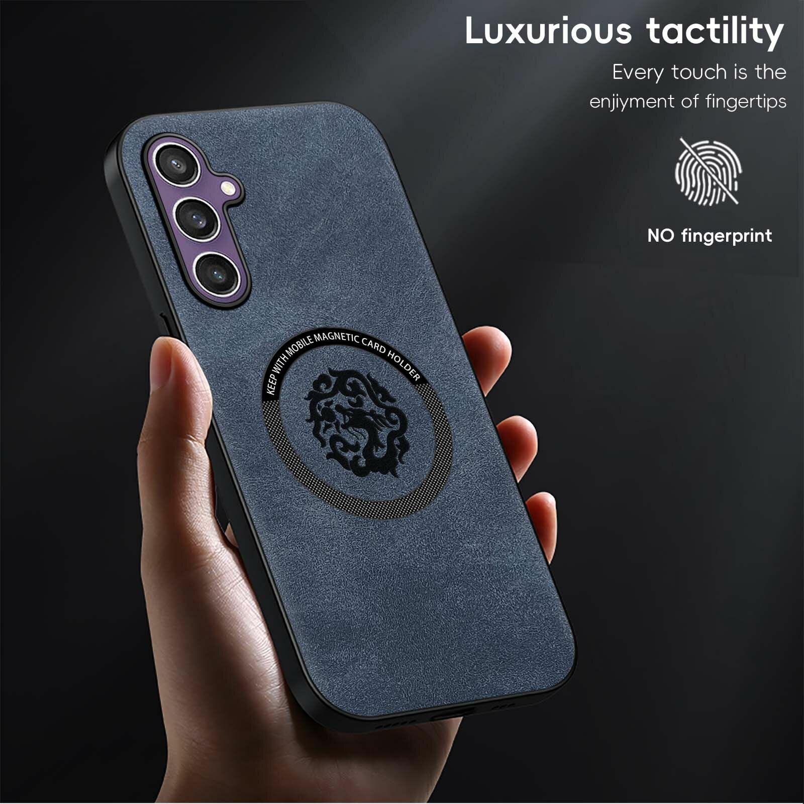 Чехол на Samsung Galaxy S23 FE/(Самсунг Галакси с23 FE), Высококачественная кожа