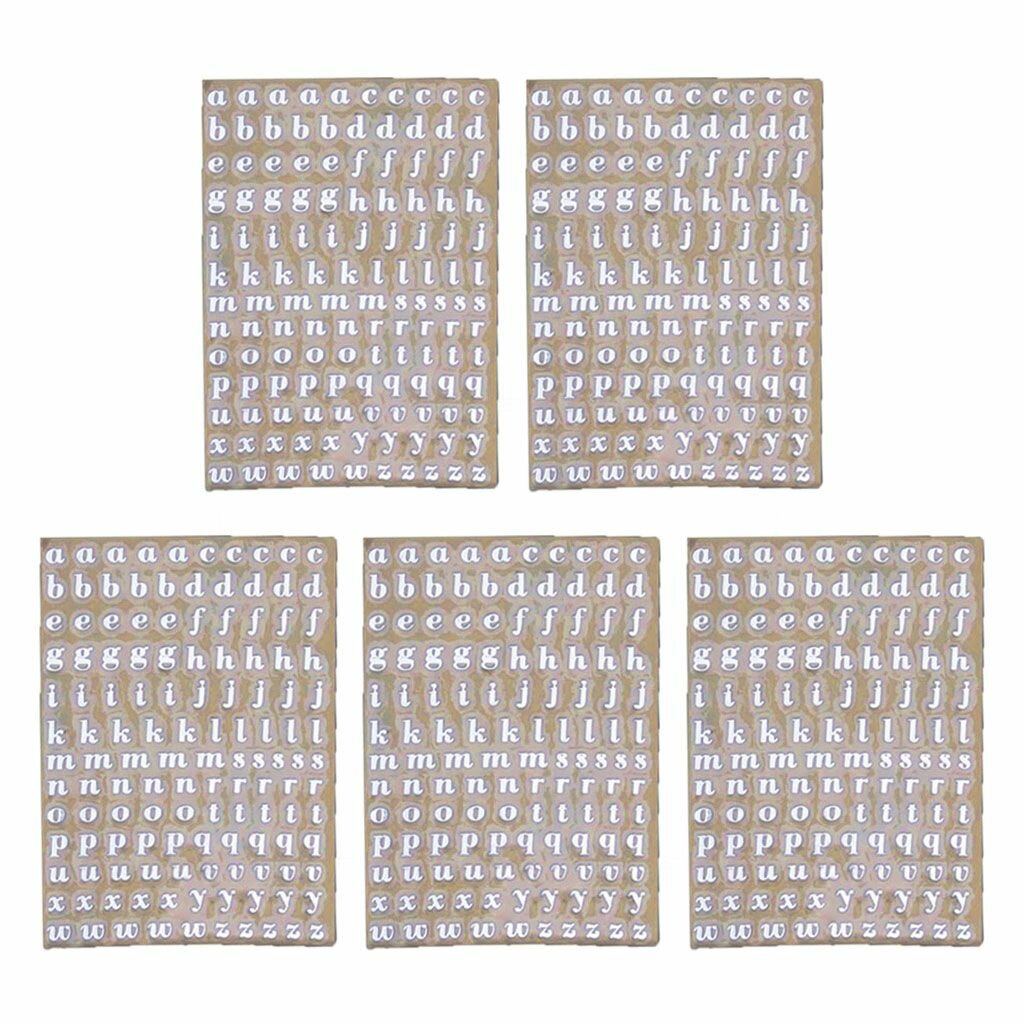 Капельные металлические наклейки