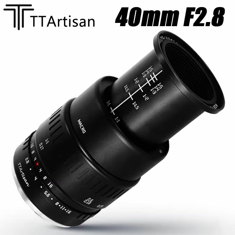 Объектив TTartisan 40 мм F2.8 Macro APS-C