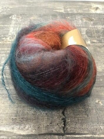 Пряжа FILATI MAFLIS LISA COLOR мохер на шелке