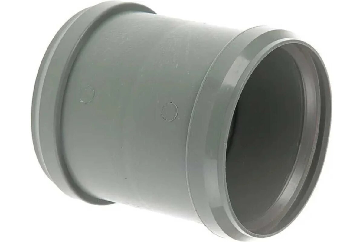 VALFEX Муфта двухраструбная 110 мм для внутреннего канализационного трубопровода