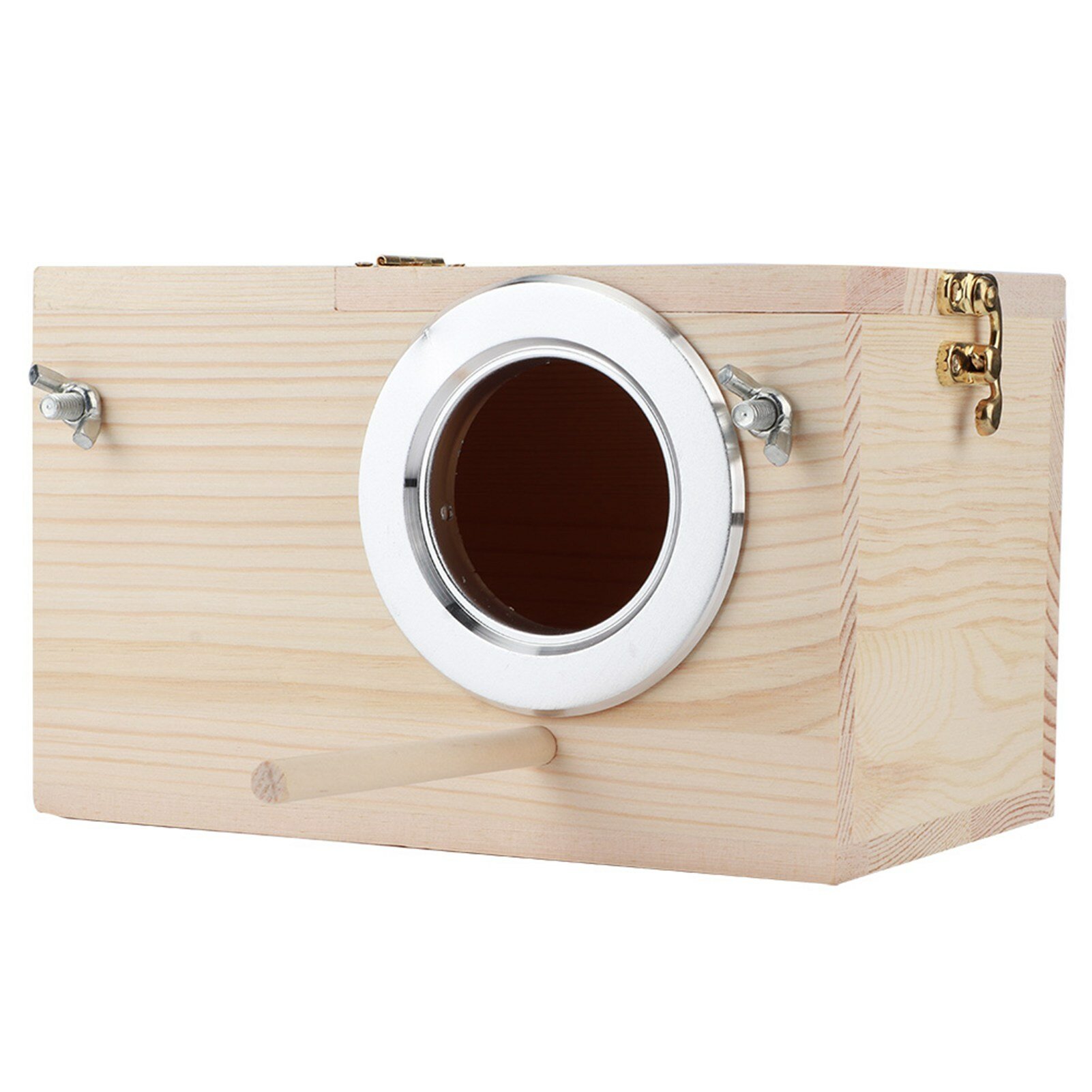 12x12x19,5 см деревянный домик для птиц, инкубатор для домашних животных, коробка для разведения, аксессуары для украшения сада на открытом воздухе