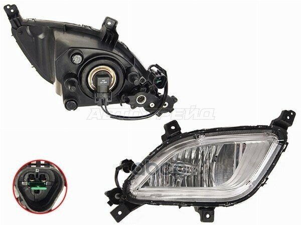 Фара противотуманная (Справа) Kia Cerato 16-20 Sat арт. ST-323-2033R