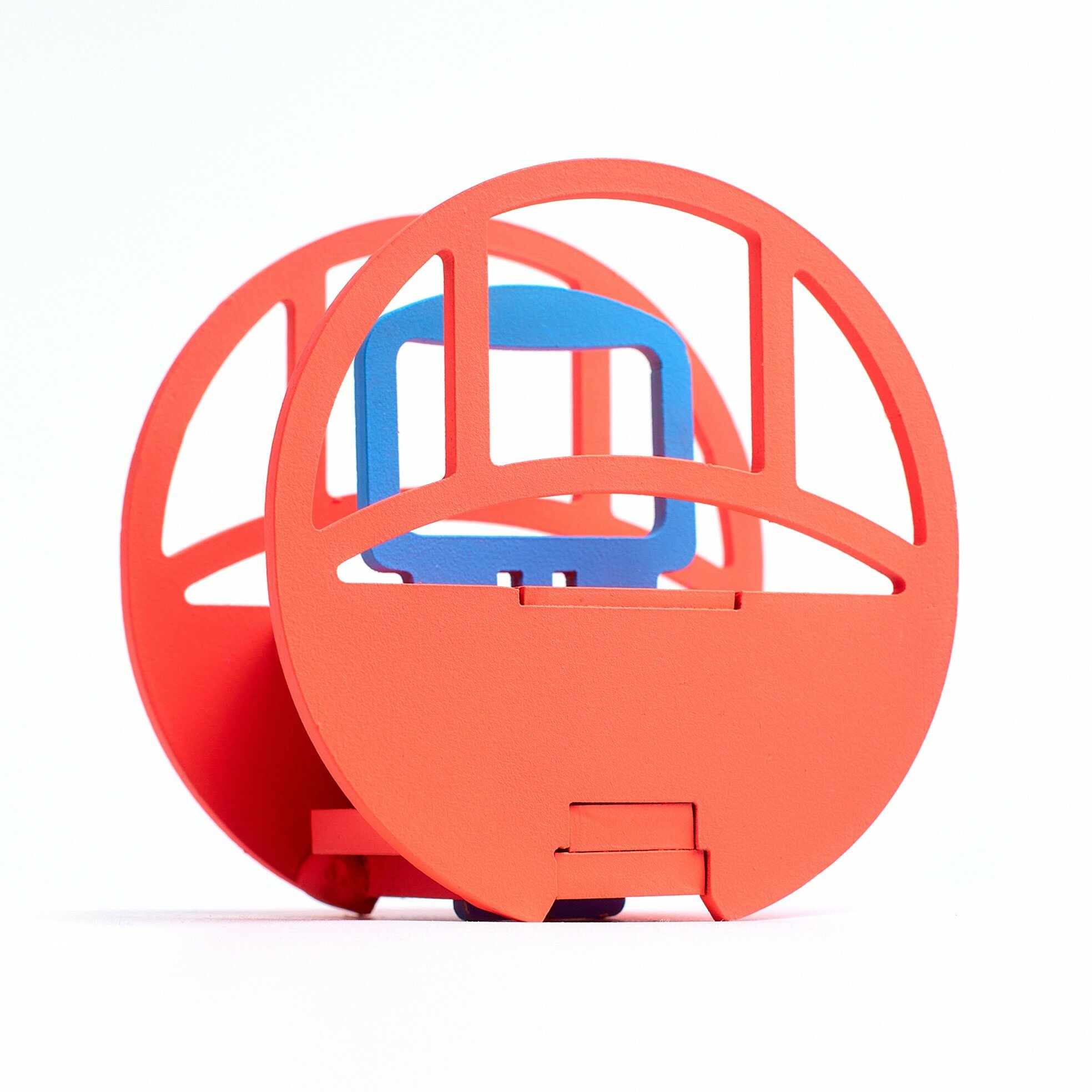 Хоккейный тренажёр Roly-Poly (высокий красный)