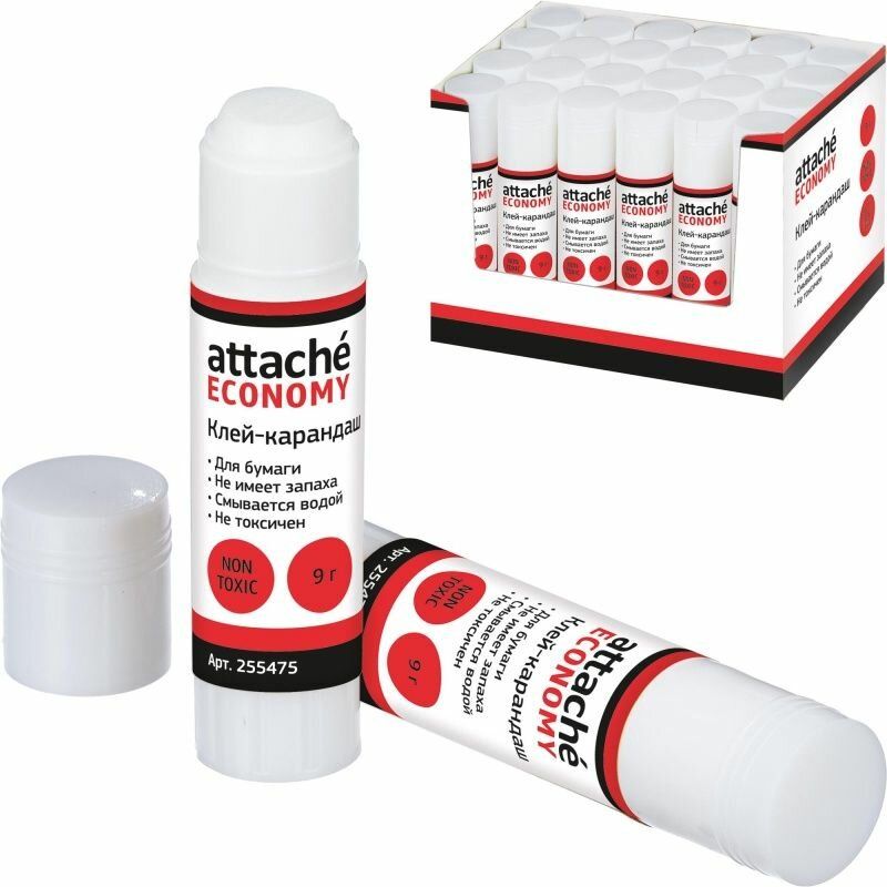 Клей-карандаш Attache 9 г