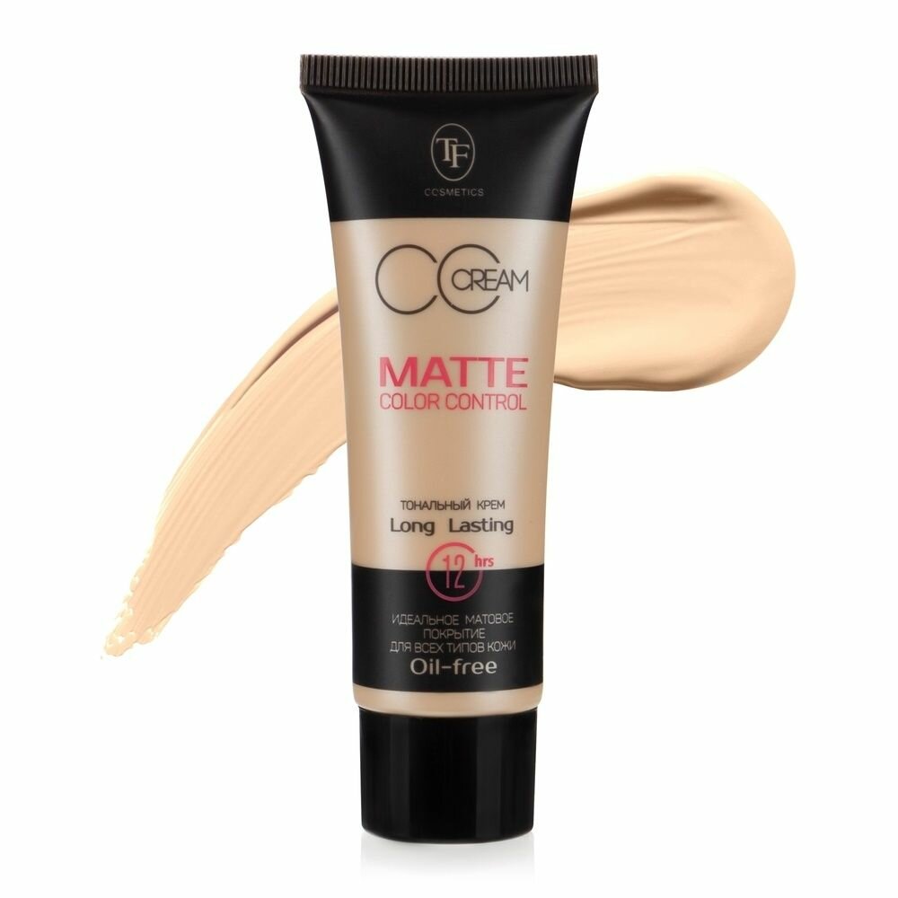 Тональный крем TF Cosmetics Matte Color Ctw 09, тон 904, кремово-бежевый, 35 г