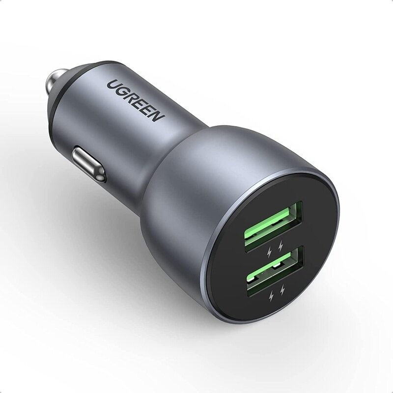 Зарядное устройство Ugreen CD213, 2хUSB-A, QC 3.0, 36 Вт (10144)
