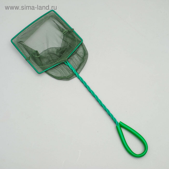 Сачок аквариумный 12.5 см, зелёный