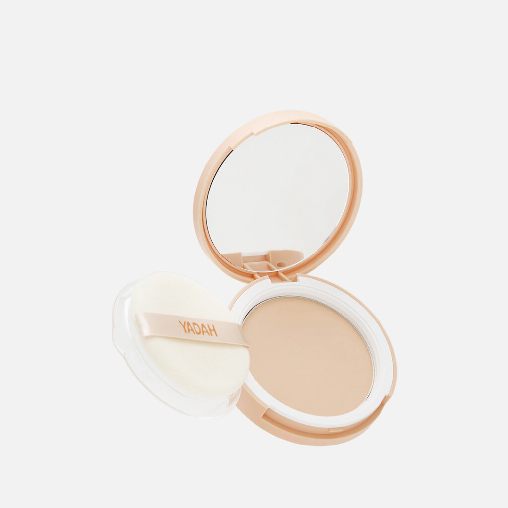 Yadah Пудра для лица компактная воздушная AIR POWDER PACT 9г тон 19 LIGHT BEIGE