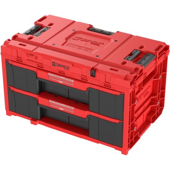 Ящик для инструментов Qbrick System ONE Drawer 2 Toolbox 2.0 Red Ultra HD