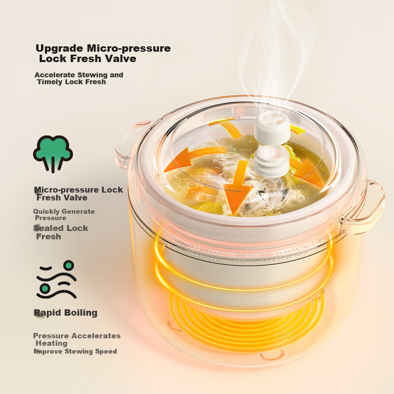 PLODON Baby Food Supplement Cooker