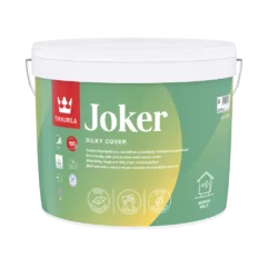 Интерьерная краска Tikkurila Joker, шелковистый эффект, хорошая стойкость к мытью