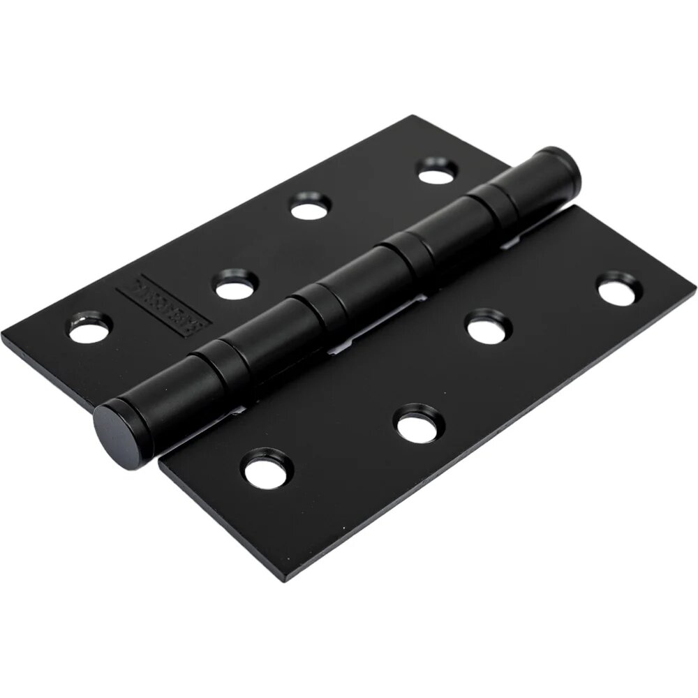 Петля PALIDORE ARSENAL BLACK 98761118, врезная, 100x70x2,5 мм, 4 шарнира, черная
