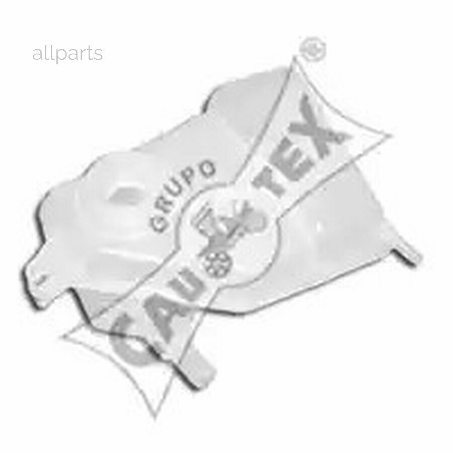 CAUTEX 081058 Бачок расширительный системы охлаждения FORD Fiesta 02-, FUSION (JU) 1.4 02-