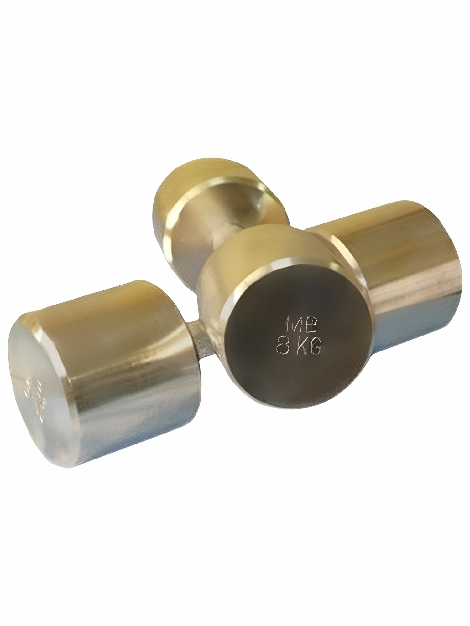 Гантель неразборная фитнесс 8,0 кг хром Barbell