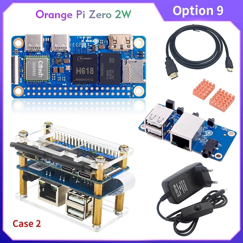 Orange Pi Zero 2 W мини-ПК