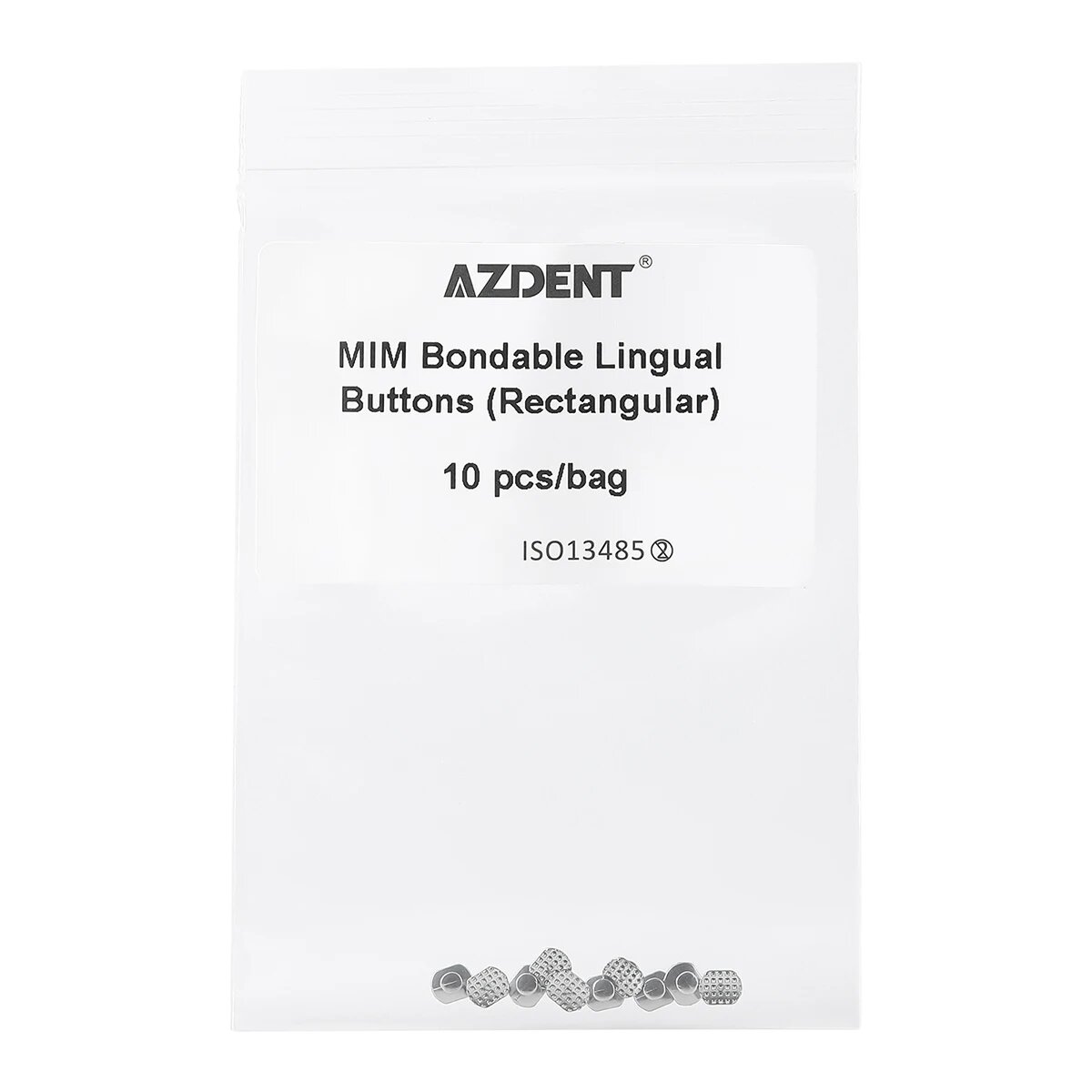 Орто-материалы Azdent лингвальные кнопки моноблок