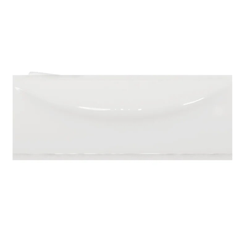 Экран Melodia della vita Standard Middle MPL00815054 из ABS- пластика, белый, экран под ванну, прямоугольный, с креплением, универсальный