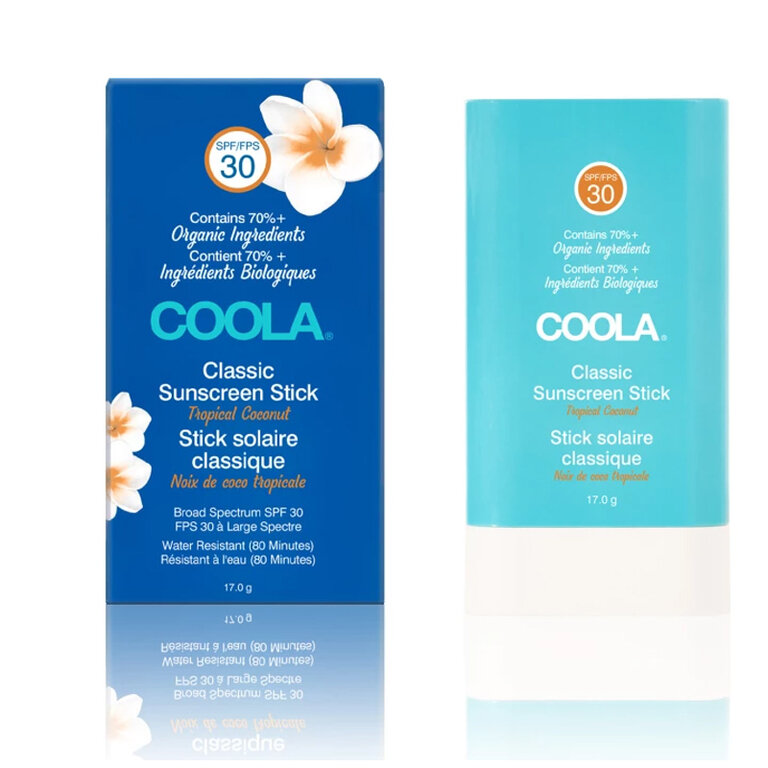 Coola Classic Sunscreen Stick Tropical Coconut Солнцезащитный стик для лица и тела Тропический кокос SPF30 17 гр