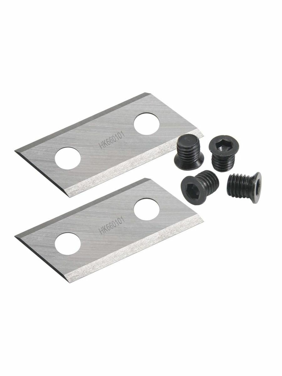 Садовый измельчителя Измельчающий нож, с винтами, TASP, подходит для Зубр ЗИЭ-40-2500 1600 McCulloch MCS2001 Einhell BG-KS 2040 Ryobi RSH2400R Sturm Wolf ROK, 2шт.