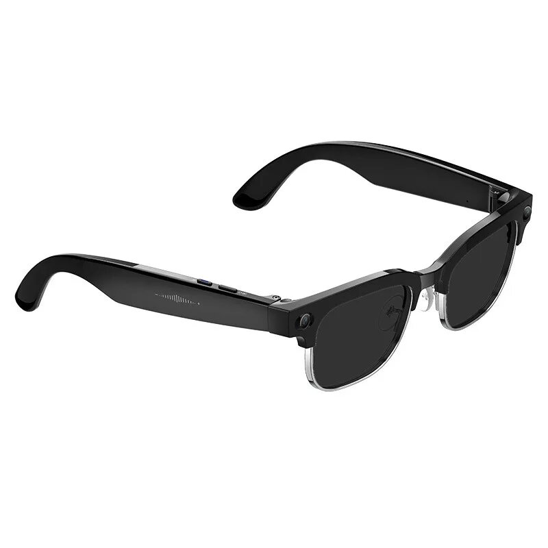 AI Glasses Smart Glasses With Camera And Bluetooth Real Time Translation Multifunction Playing Music 1080P HD Camera Call Video