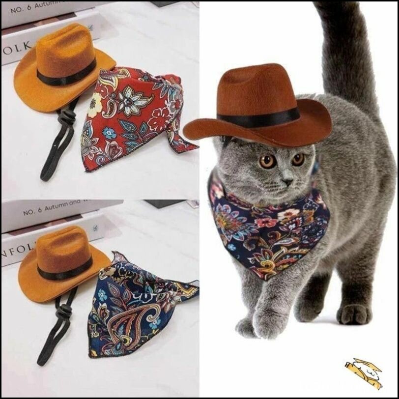 Эксклюзивный шарф кошачий для питомцев
