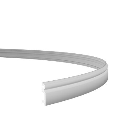 Плинтус Гибкий Европласт Лепнина 1.53.109 Д2000хШ16хВ98 мм.
