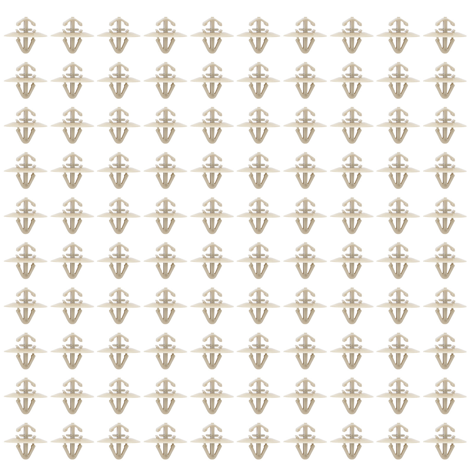 Комплект креплений для молдингов боковой двери Vauxhall Vivaro A 2001-2014, 100 шт. внешние запасные части