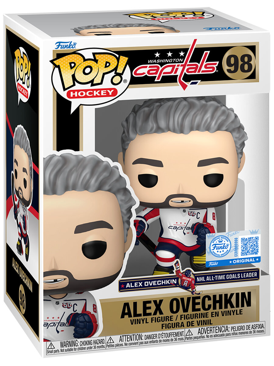 Фигурка Funko POP! NHL. Washington Capitals: Alex Ovechkin (GR895) (Exc)