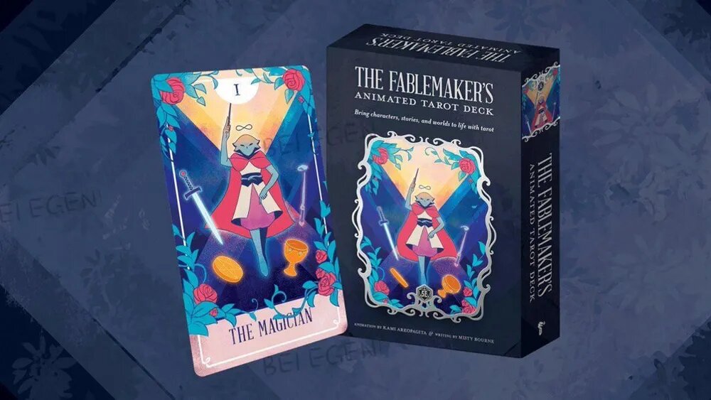The Fablemaker's Animated Tarot Deck для раскрытия внутреннего мира, карточки для гадания — фото 1