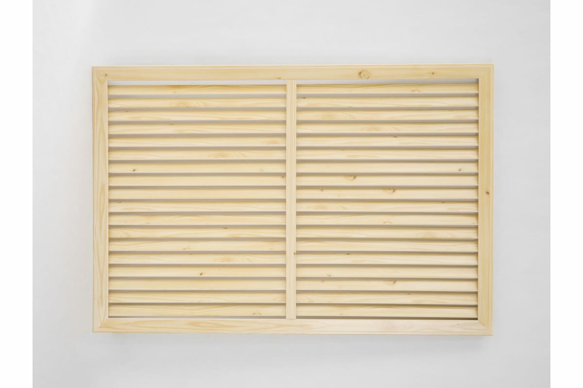 Экран для радиатора и батареи из дерева 500х296 Дуб