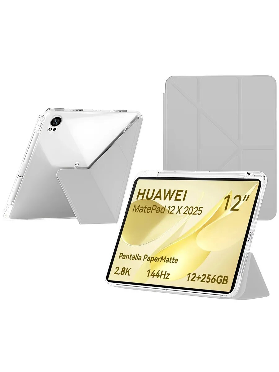 Магнитный прозрачный чехол для Huawei MatePad 12 X 2025