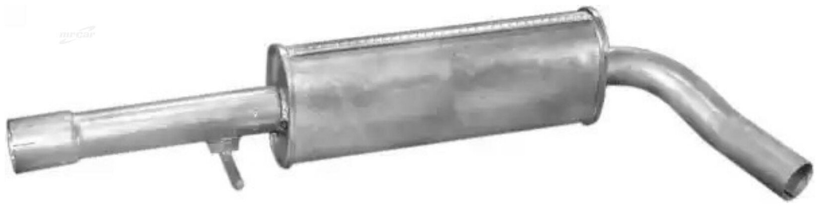 Глушитель средняя часть Polmostrow арт. 01106