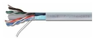 Кабель UTP 1х2х24AWG кат.5е медь бухта Rexant 01-0002 (упак.100 м.)