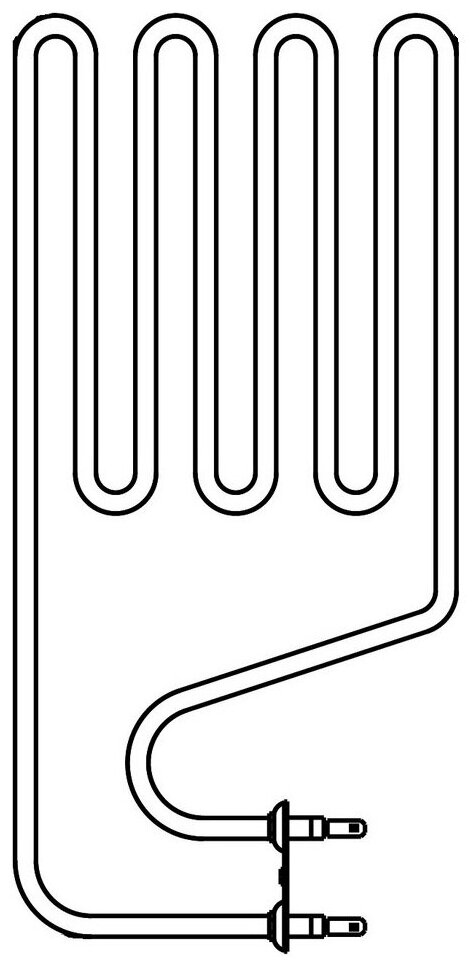 ТЭН Harvia ZSJ-110 (1500 W, для печей Compact JM25, JM25E, JM30, JM30Е)