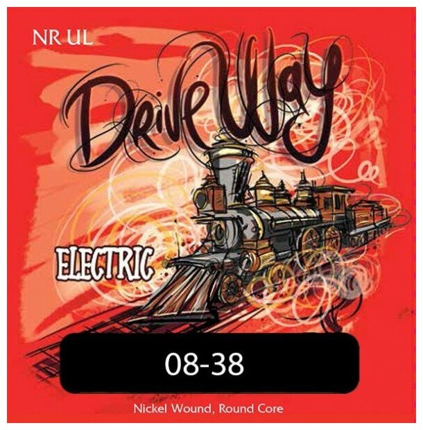 Струны для электрогитары Мозеръ NR UL Drive Way Nickel 8-38