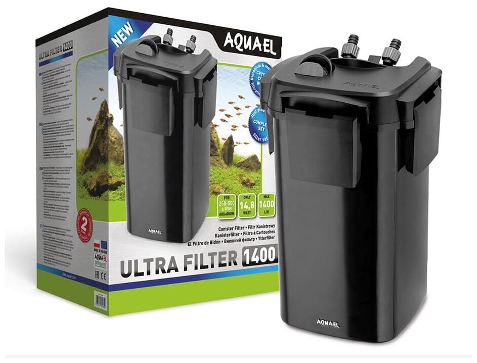 Внешний аквариумный фильтр Aquael ULTRA FILTER 1400