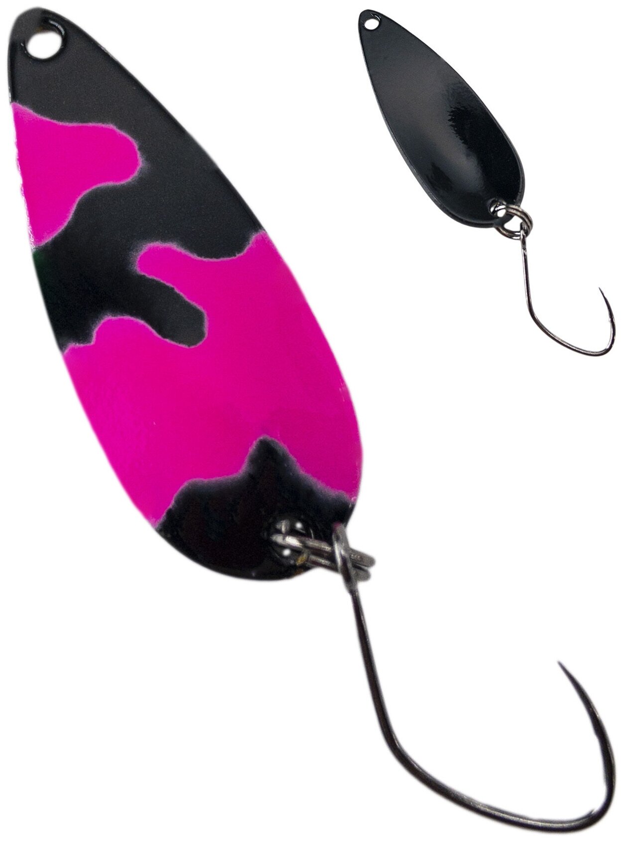 Блесна для рыбалки Зябликов Норич колебалка 3.3см 3.3гр fluo