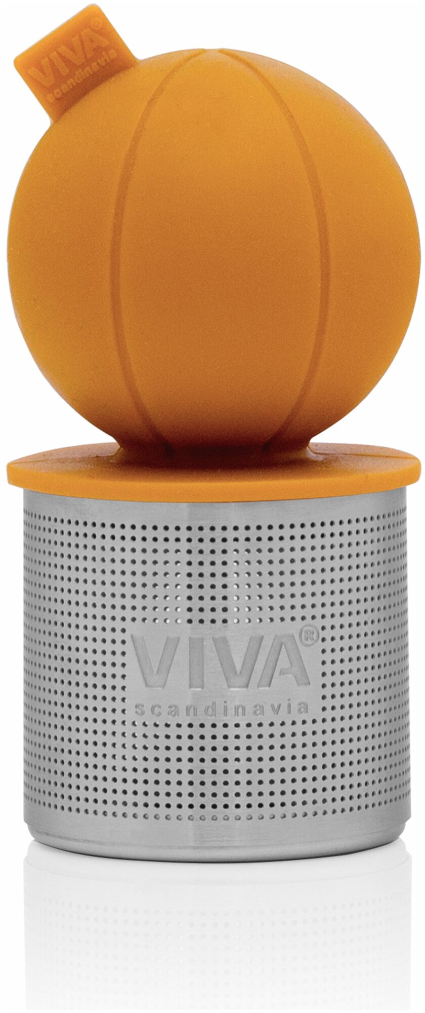 Ситечко для заваривания чая "Viva scandinavia" "Поплавок", оранжевый, V77653