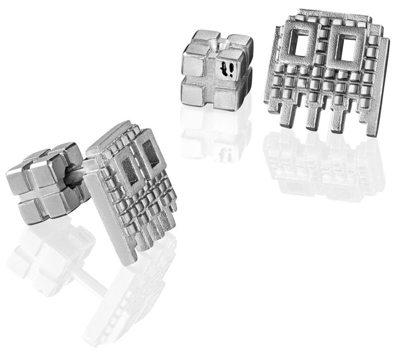 Серьги пусеты Thing Jewelry, серебро, 925 проба