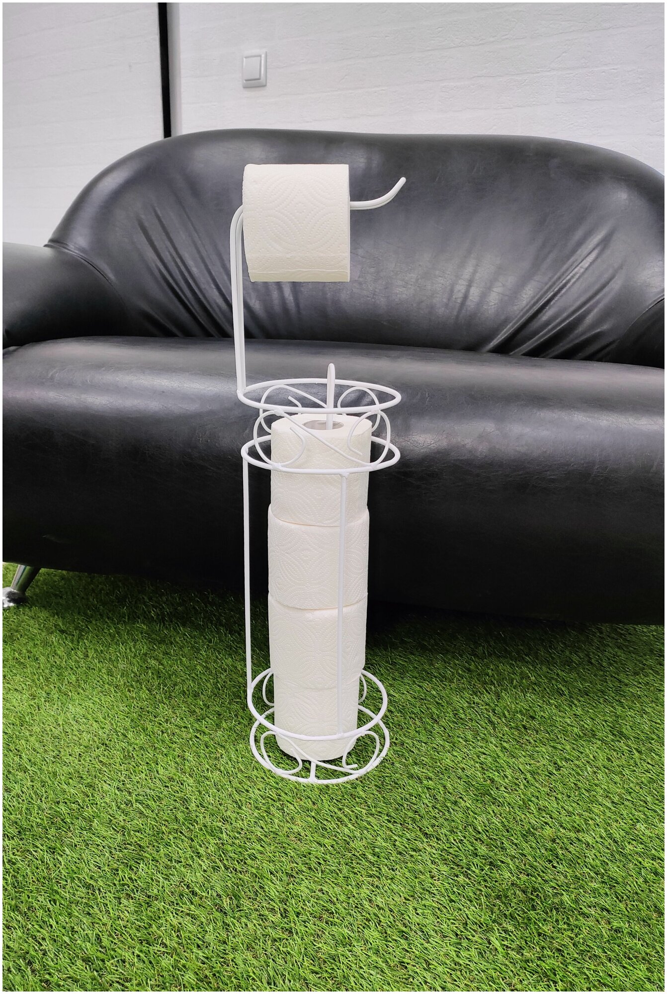 Держатель для туалетной бумаги на 5 рулонов "круг"