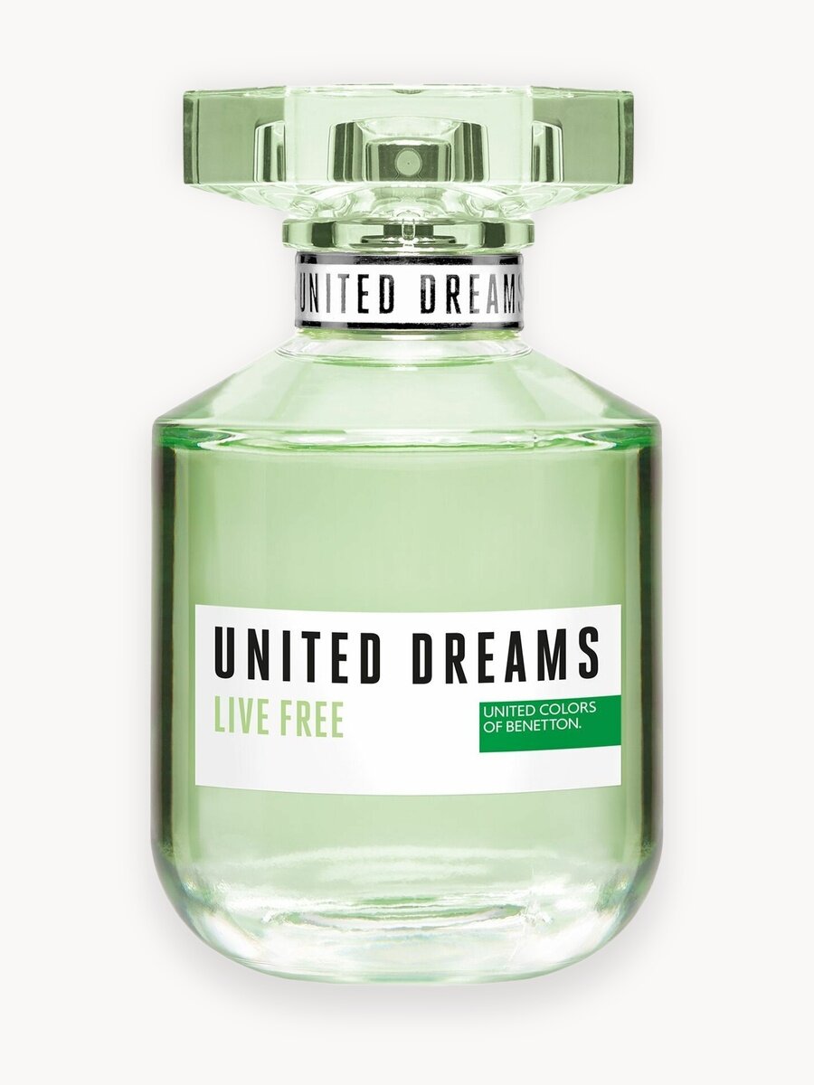 UNITED COLORS OF BENETTON United Dreams Live Free Туалетная вода жен, 50 мл