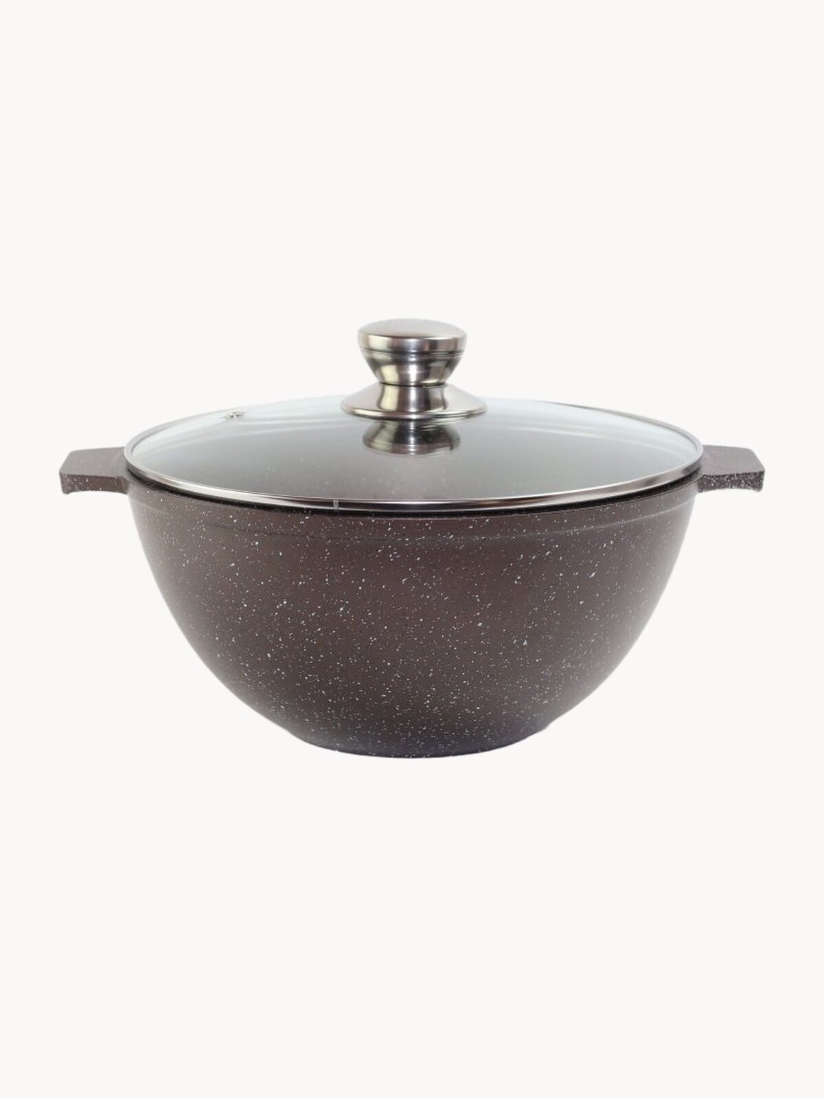 Казан Алтей, для плова, алюминий, антипригарный, 5л, коричневый