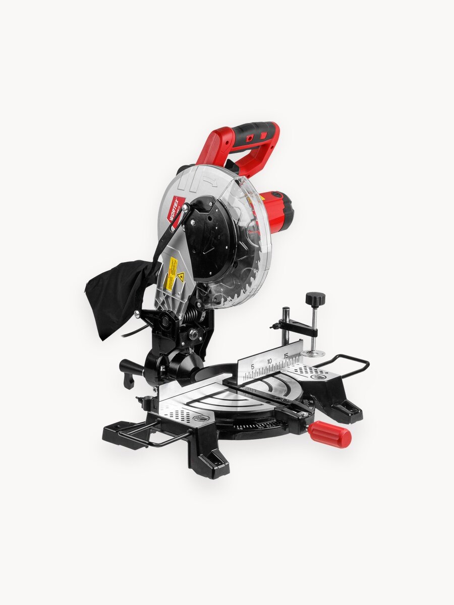 Торцовочная пила WORTEX MS 2516 LO, с лазером, 1500Вт, диаметр диска 255 мм