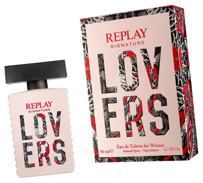 Реплей Сигначе Лаверс Фо Вумен аромат для женщин 100 мл - Replay Signature Lovers For Woman туалетная вода